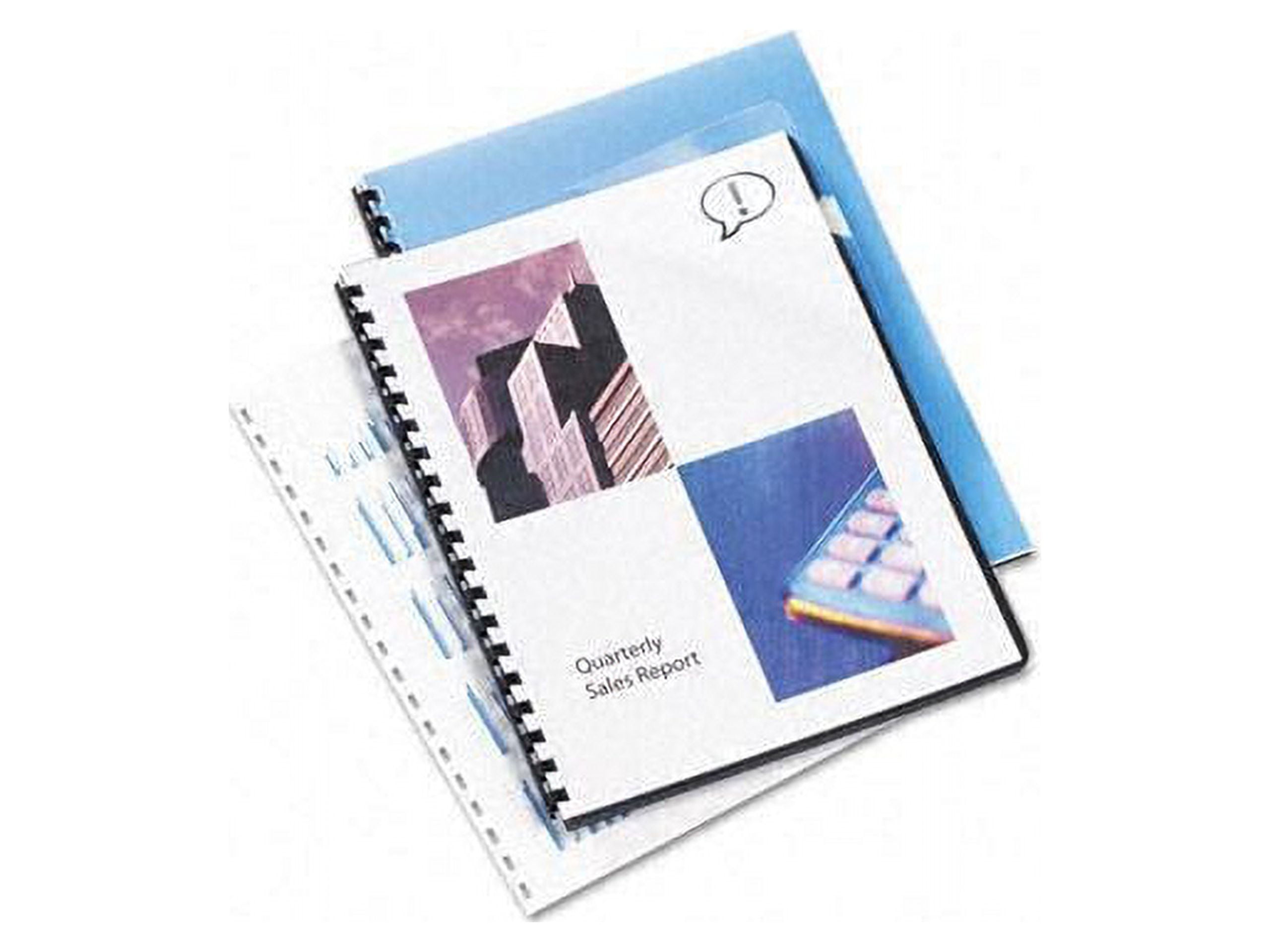 Swingline GBC Clear View Presentation Covers, Letter Size, Tear ...