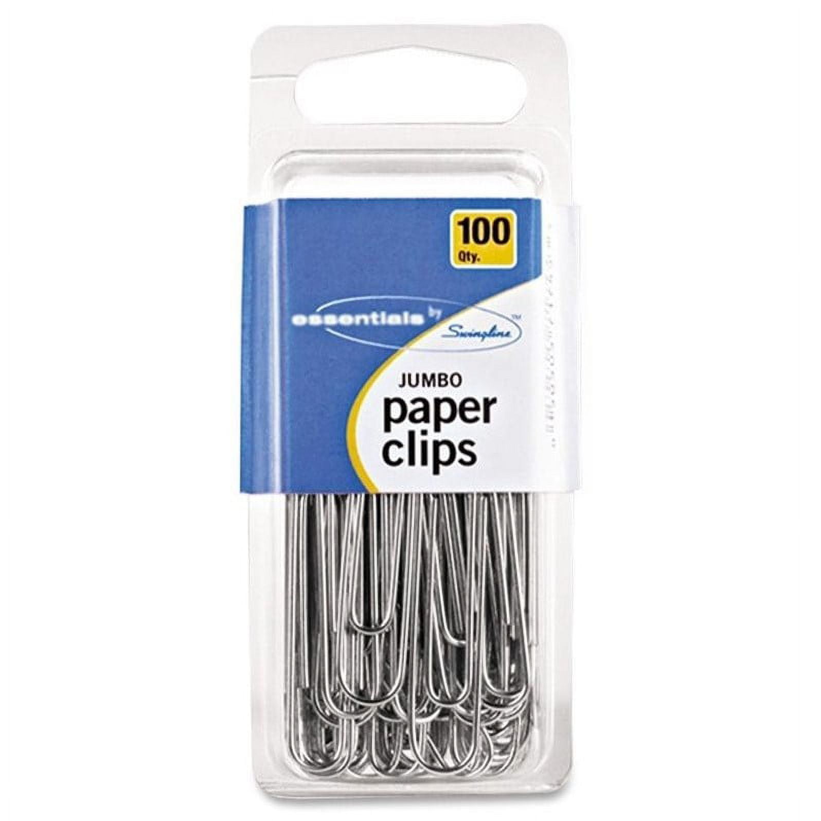 Swingline Jumbo Paper Clips (Set of 100) - Walmart.com