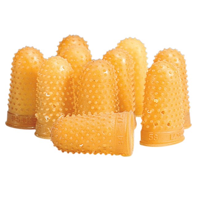 Swingline Deluxe-Grade Rubber Finger Tips, Medium Size, Office Sorting ...