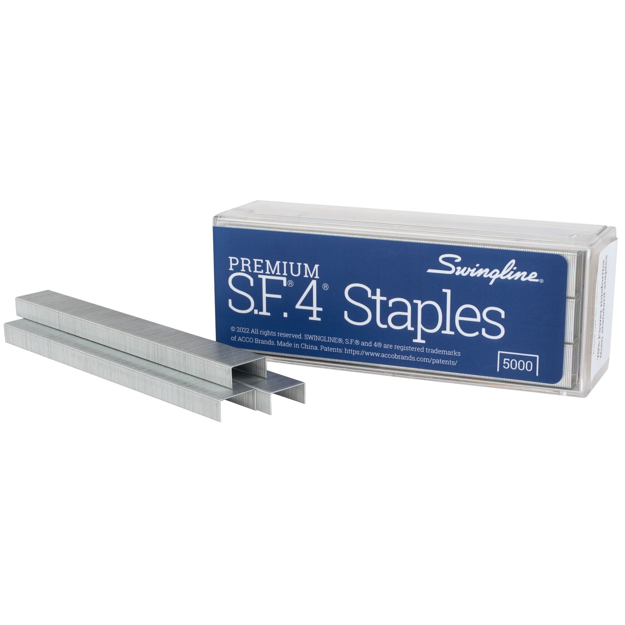 Swingline Standard Office S.F. 4 Premium Staples, ¼" Length, 5000/Box ...