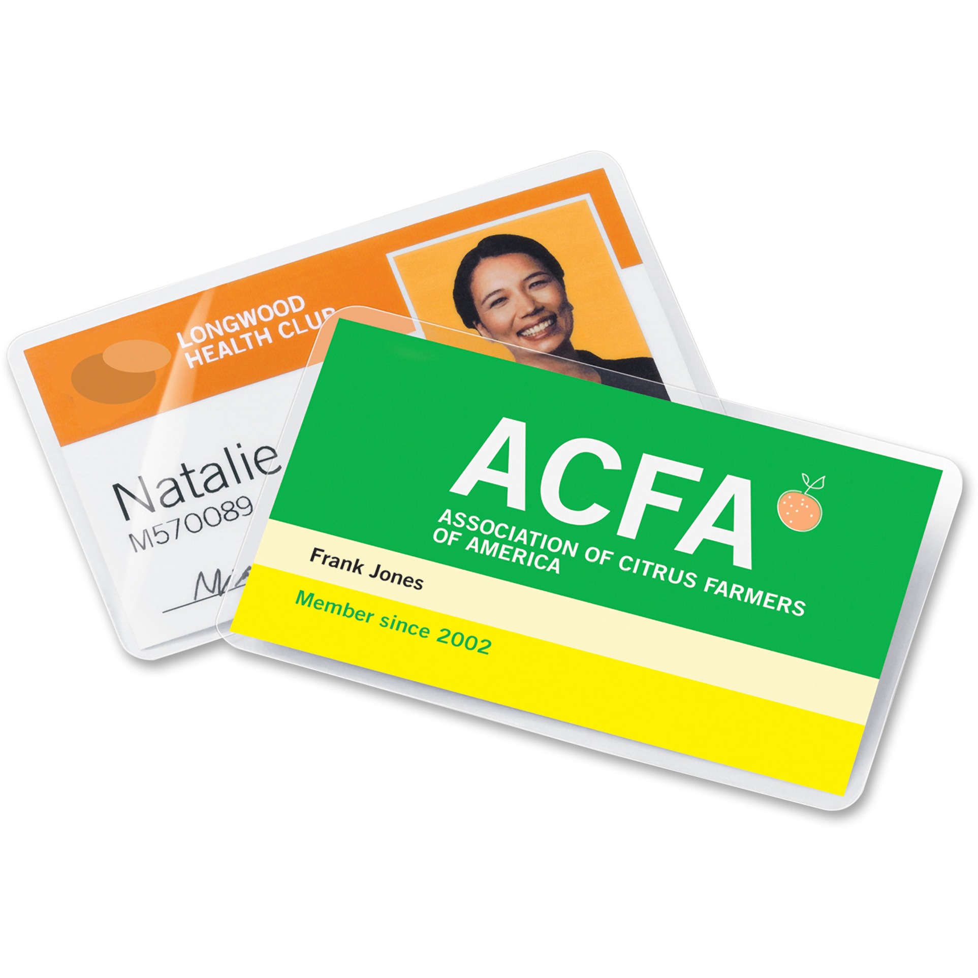 Swingline, SWI3202004, HeatSeal UltraClear Laminating Badge Pouches, 25 ...