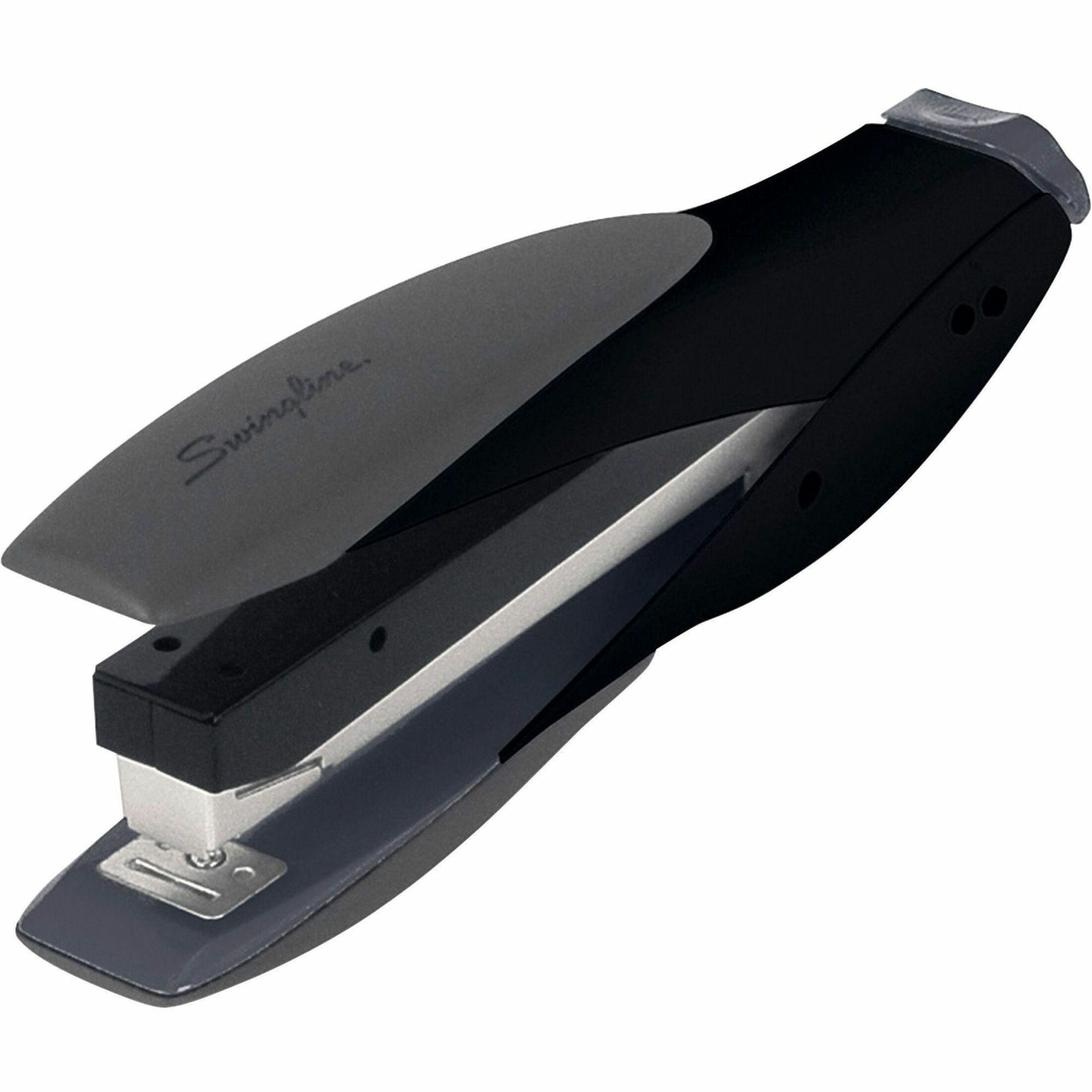 Swingline, SWI66503, SmartTouch Full Size Stapler, 1 Each, Black,Gray ...