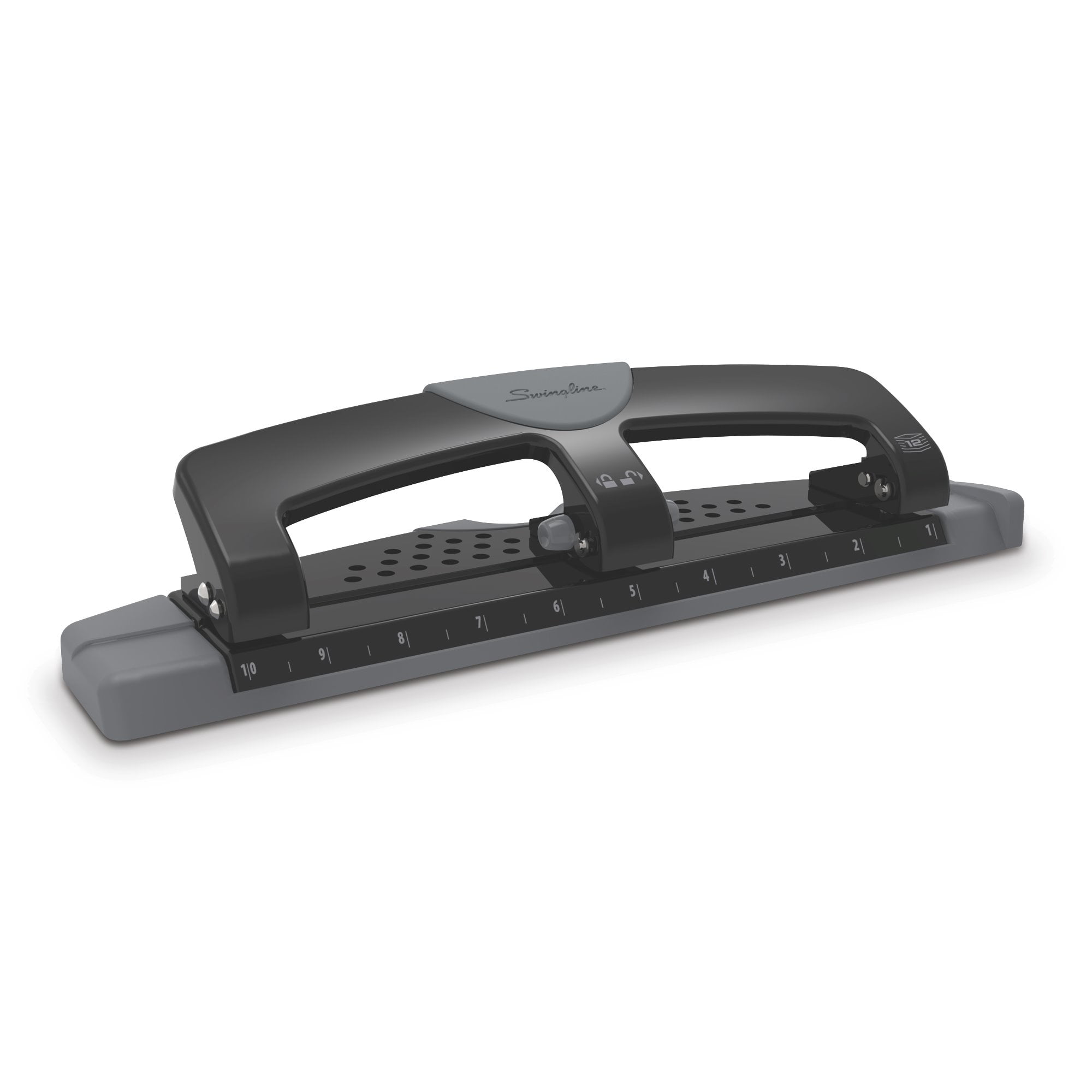Swingline SmartTouch 3-Hole Punch, Low Force, 12 Sheets - Walmart.com
