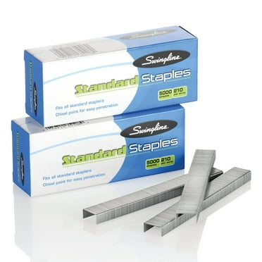 MAX HD-50DF STANDARD 5000pk 1/4" STAPLES - 5,000 page yield - Walmart.com