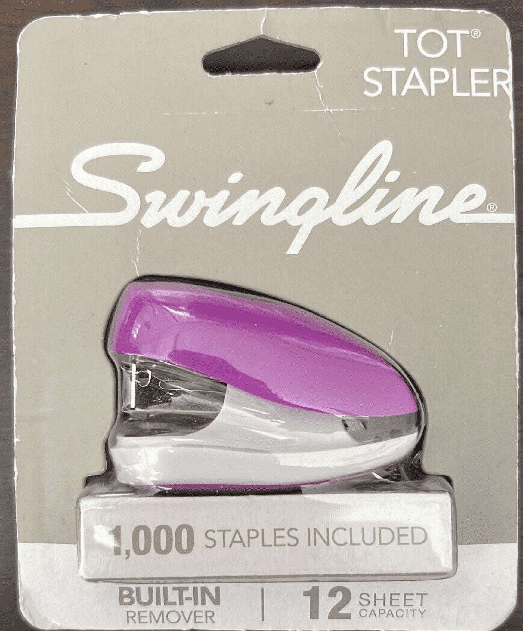Swingline TOT Stapler 1000 Standard Staples Built-in Remover 12 Sheet ...