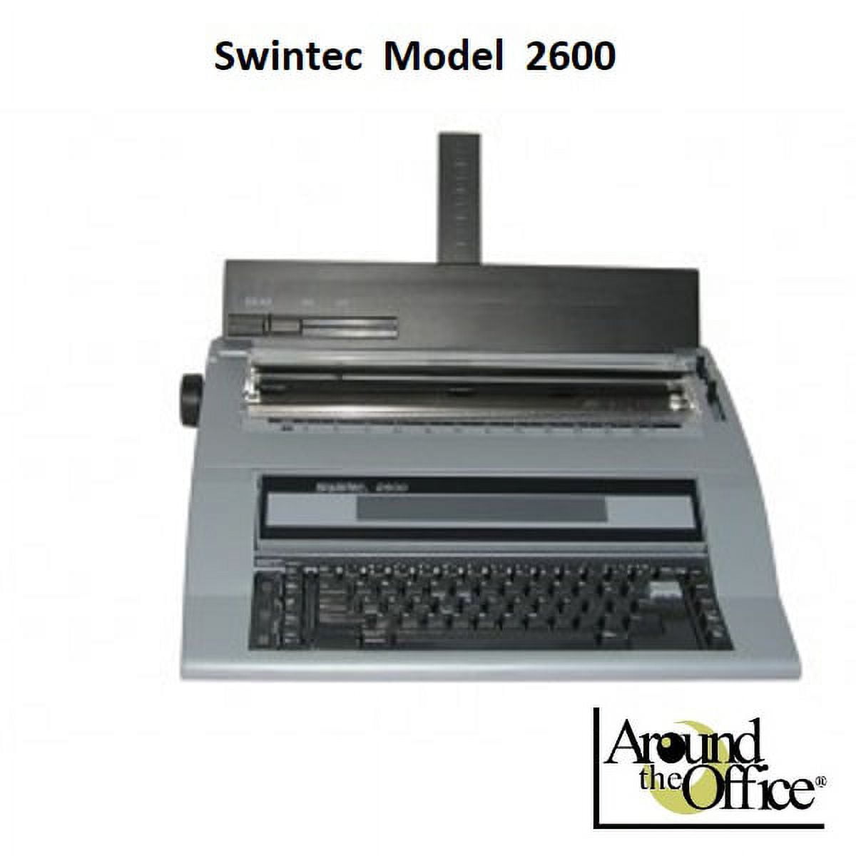 Swintec 2600 Electronic Typewriter Rebuilt by Around The Office ...