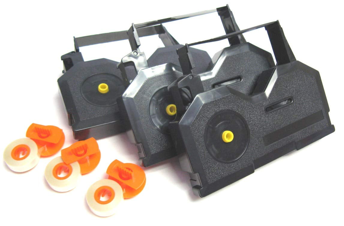 Swintec Typewriter Model 1186 Combo Pack of 3 Ribbns & 3 Correction ...