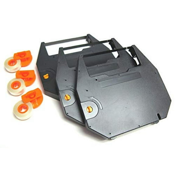 Swintec Typewriter Model 2416 Combo Pack of 3 Ribbns & 3 Correction ...