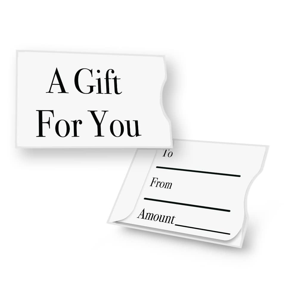 Swipe It Gift Card Holder Sleeves Paper 50 Pack Bulk for Christmas ...