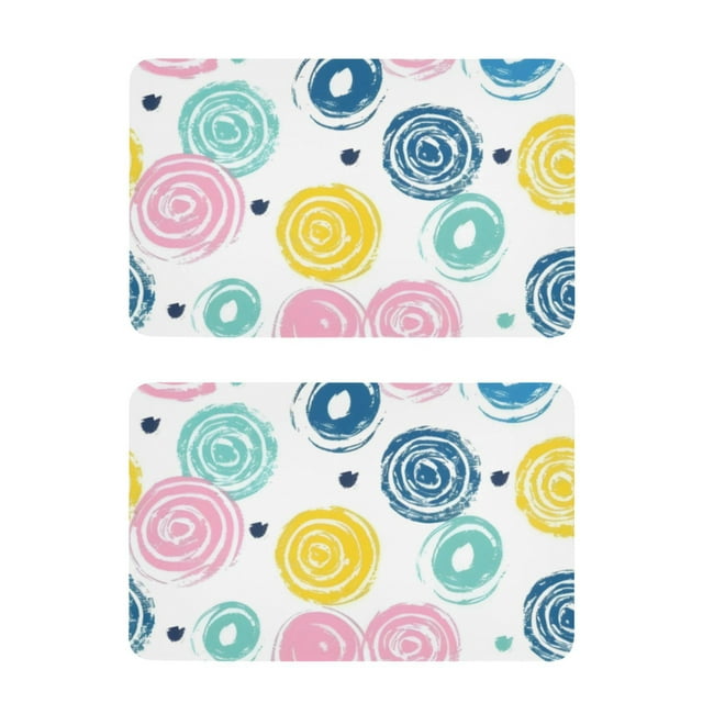 Swirl Circle Refrigerator Magnet Stickers Square Fridge Magnetic for ...