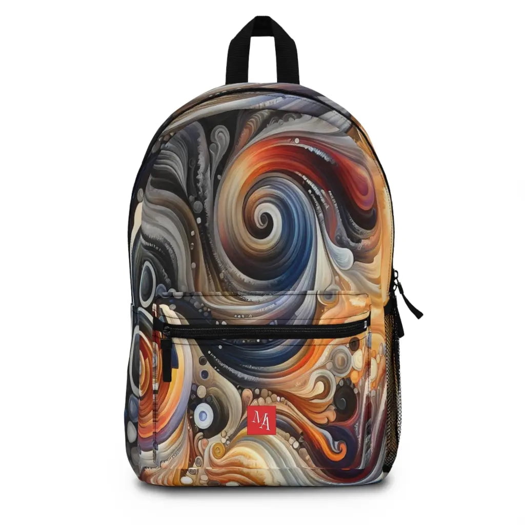 Swirling Palette of Colors- Backpack - Walmart.com