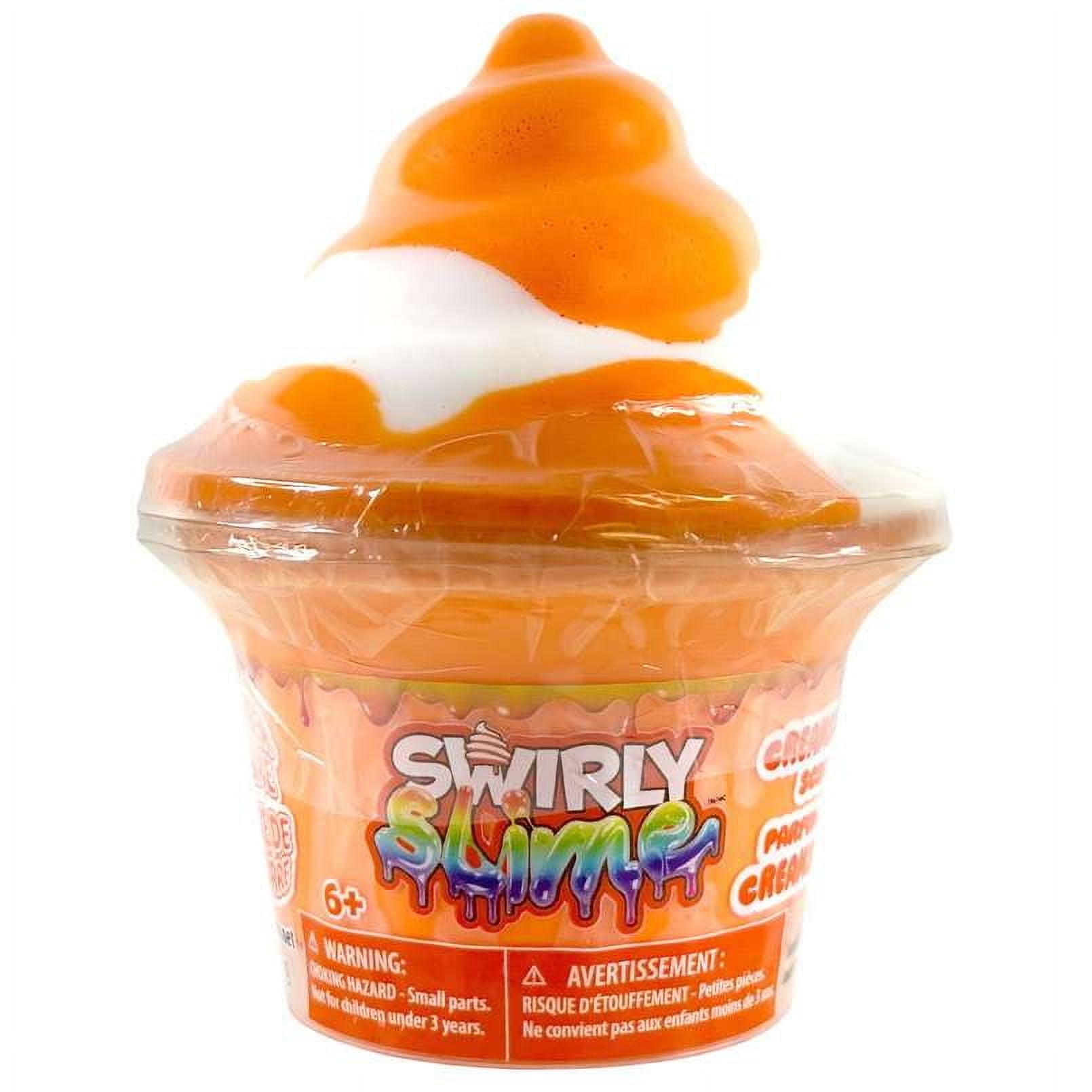 Swirly Slime ORANGE Slime - Walmart.com