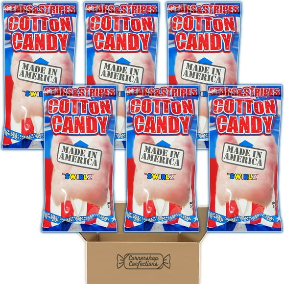 Individual Cotton Candy Bags