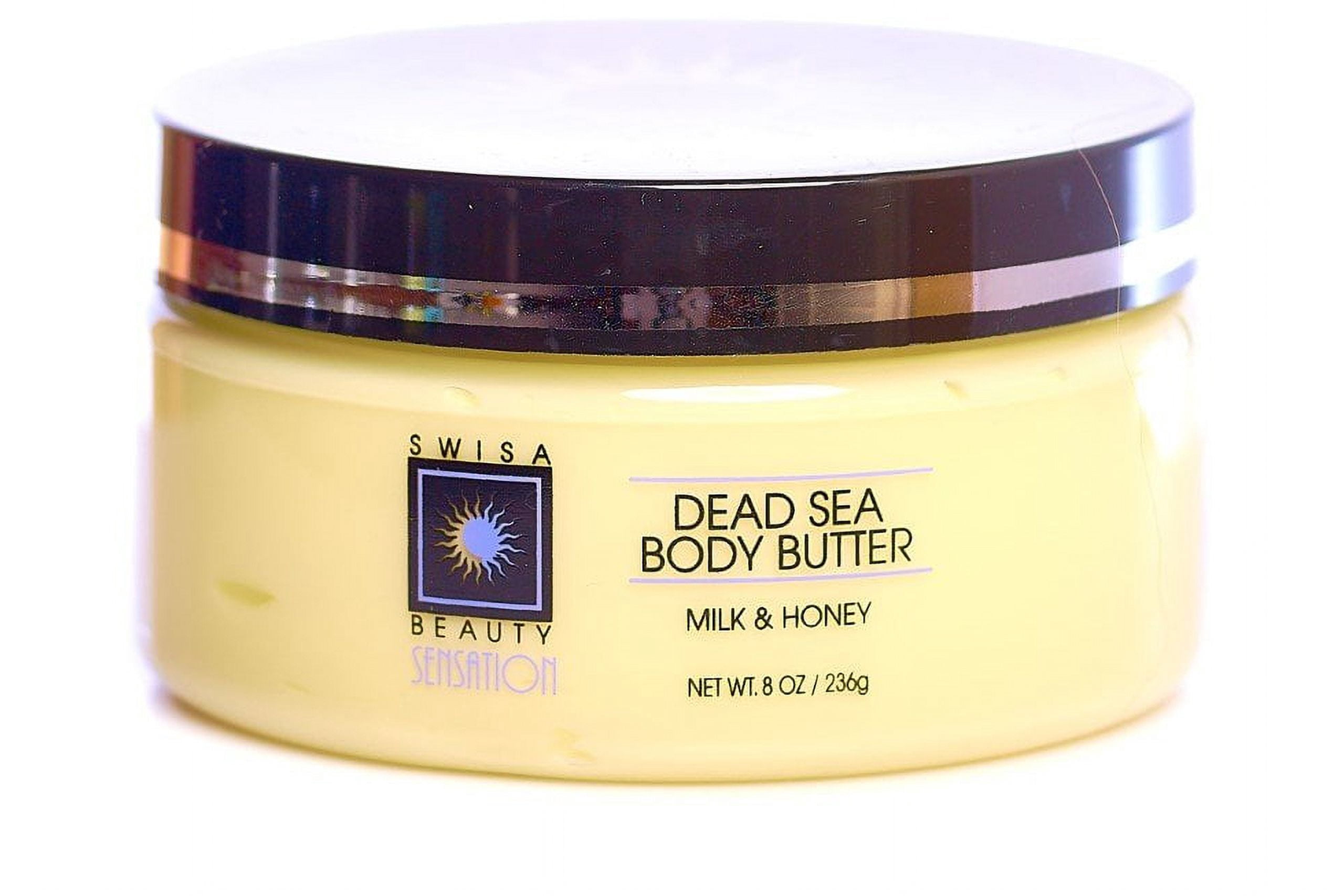 Swisa Beauty Dead Sea Body Butter Milk and Honey - Thick and Creamy ...