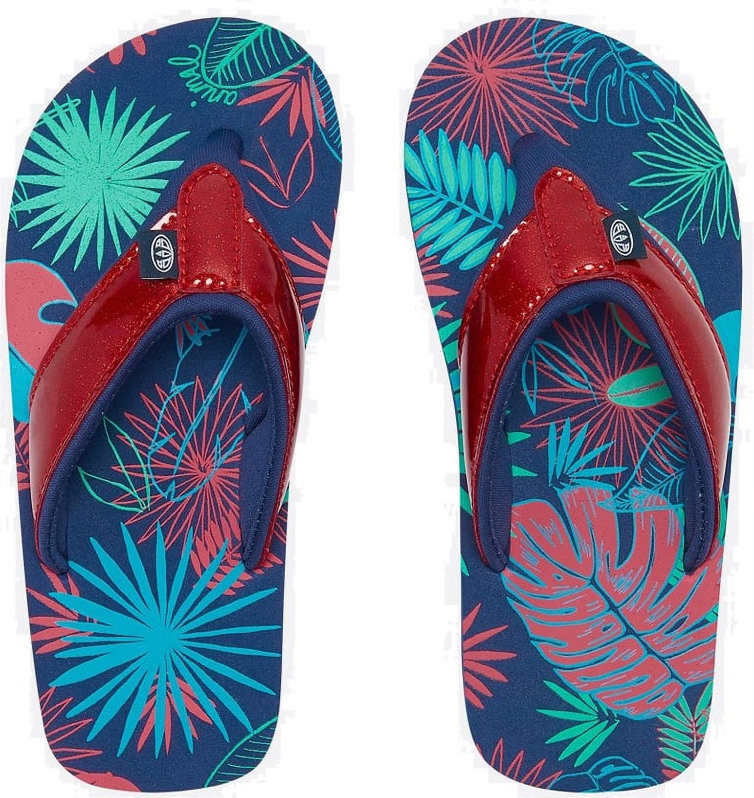 Swish Glitz Girls Flip Flops [Multicolour] - Walmart.com