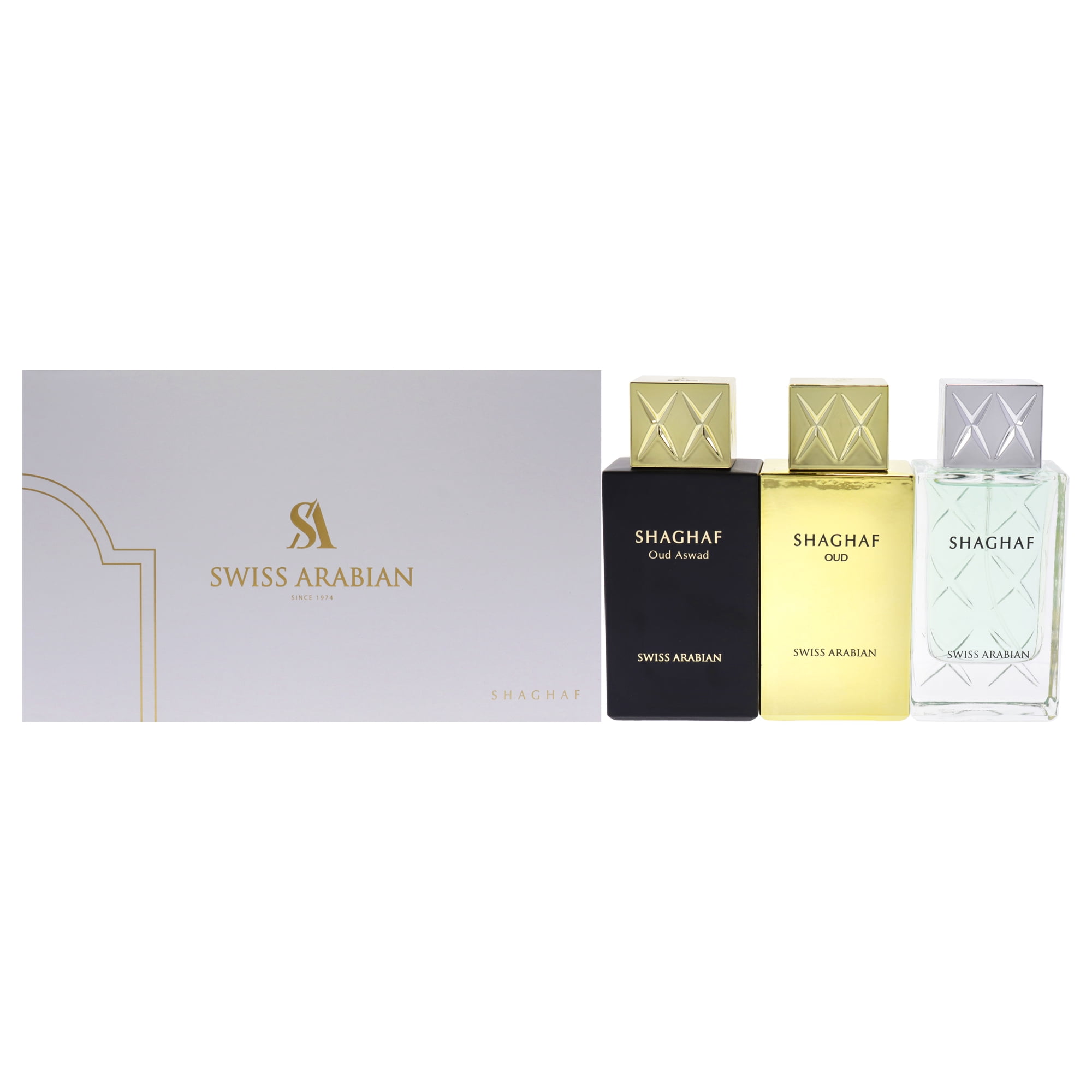 Swiss Arabian Unisex Travel Set, Luxury Fragrance Gift Set, Long ...