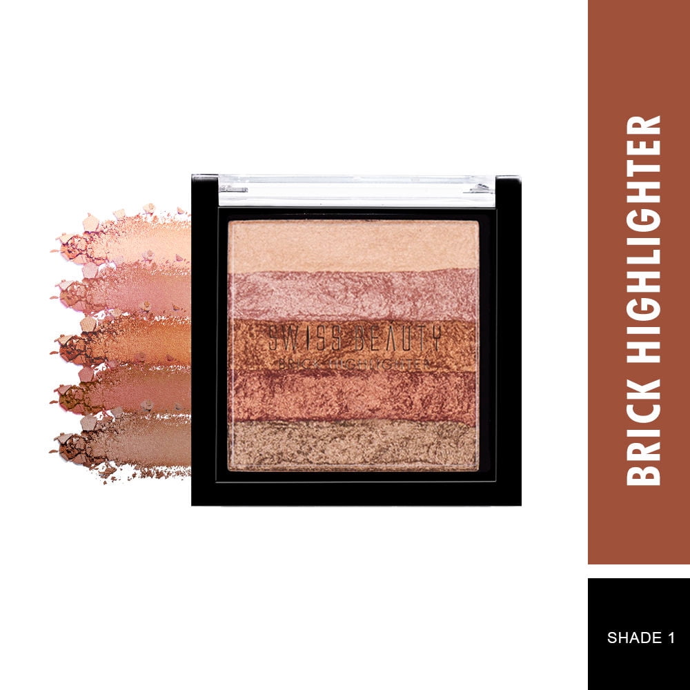 Swiss Beauty Brick Highlighter - 01 - Walmart.com