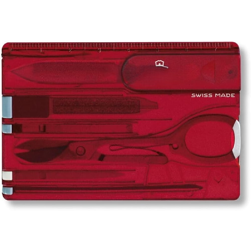 Swiss Card Classic Swiss Army Knife, 10 Functions, Swiss Made Pocket ...