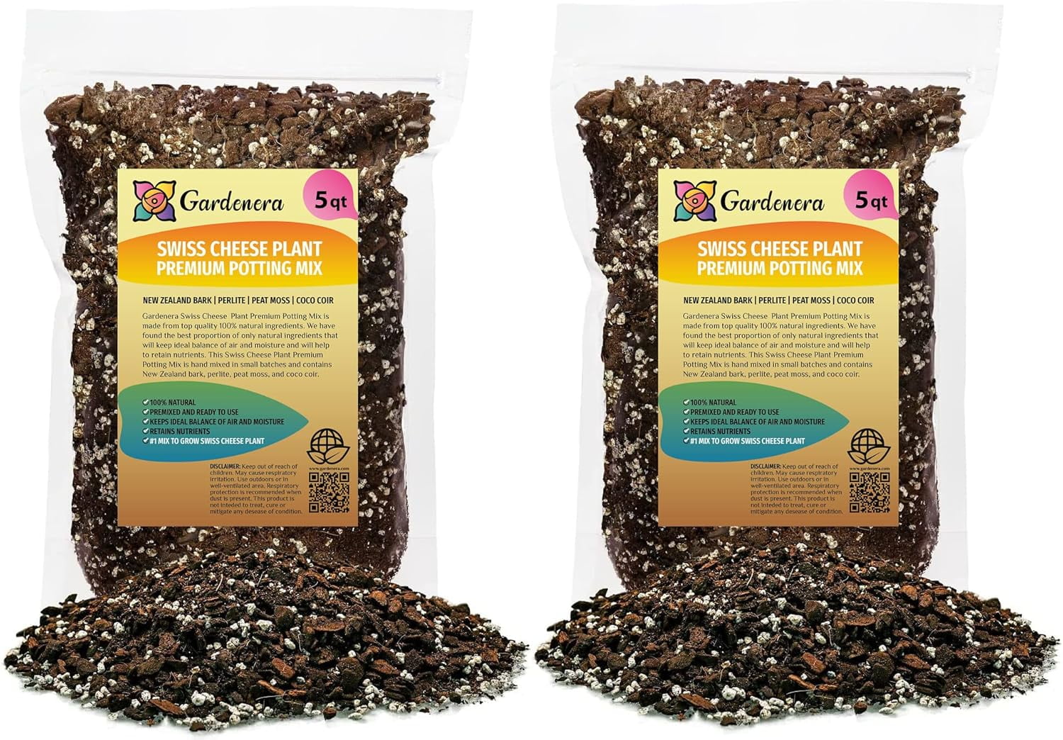 Swiss Cheese Soil Blend - 10QT - Enhance Root Development and Retain ...