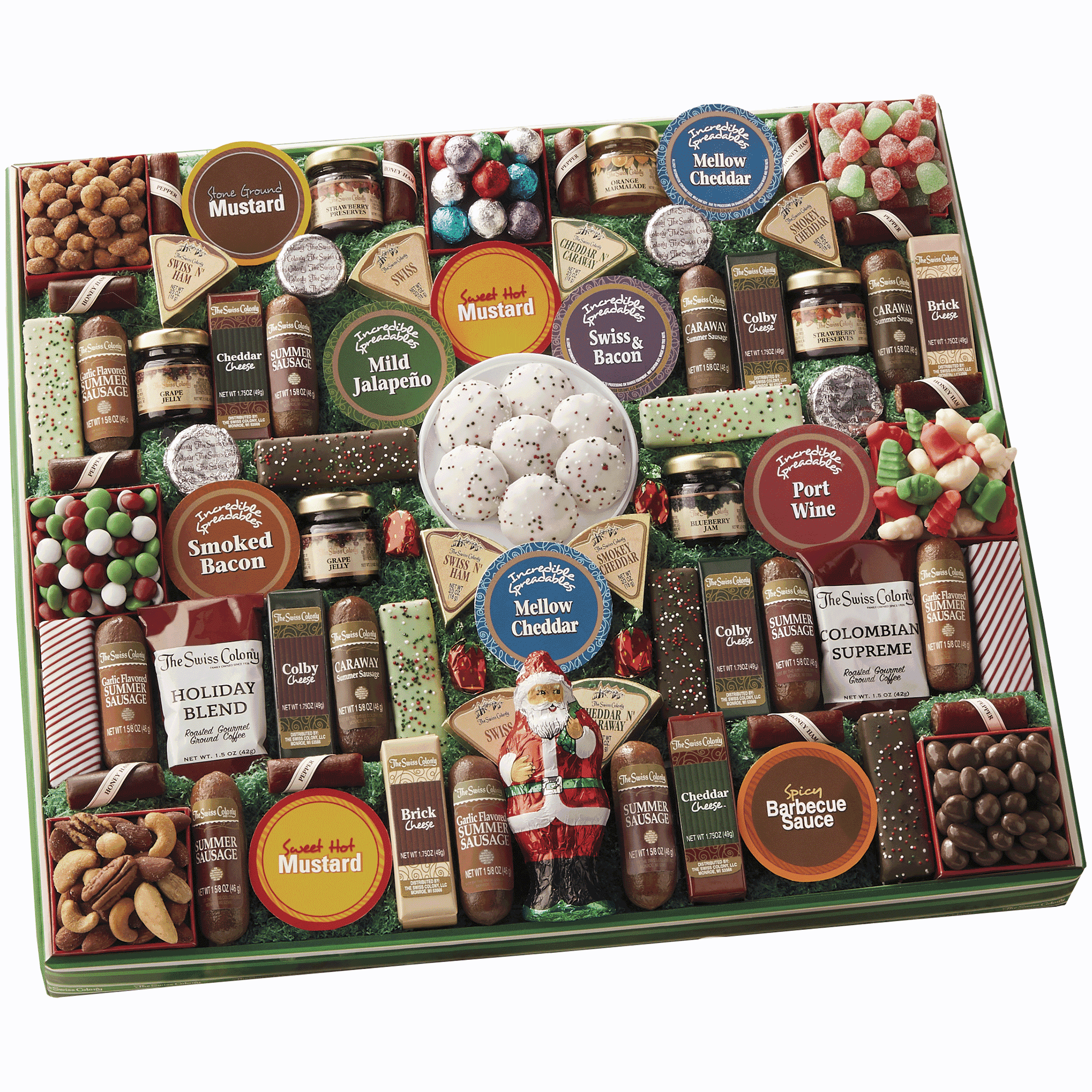 The Swiss Colony Santa's 77 Favorites Food Gift - Assorted Summer ...