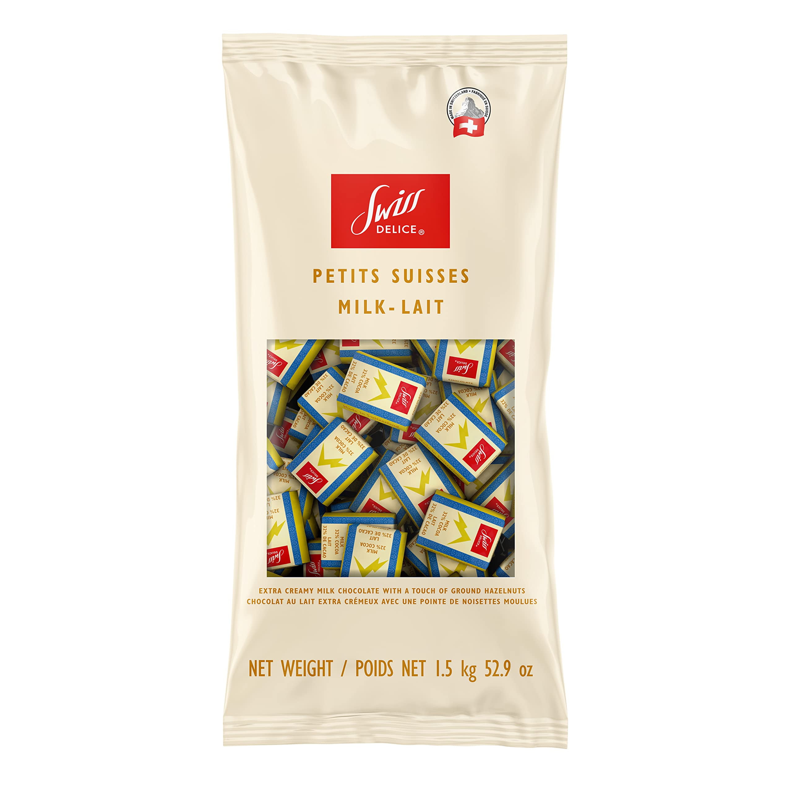 Swiss Delice Extra Creamy Milk Chocolate - 1500g - Walmart.com