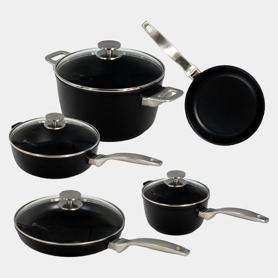 Swiss Diamond CHD 10 Piece Nonstick Cookware Set - Walmart.com