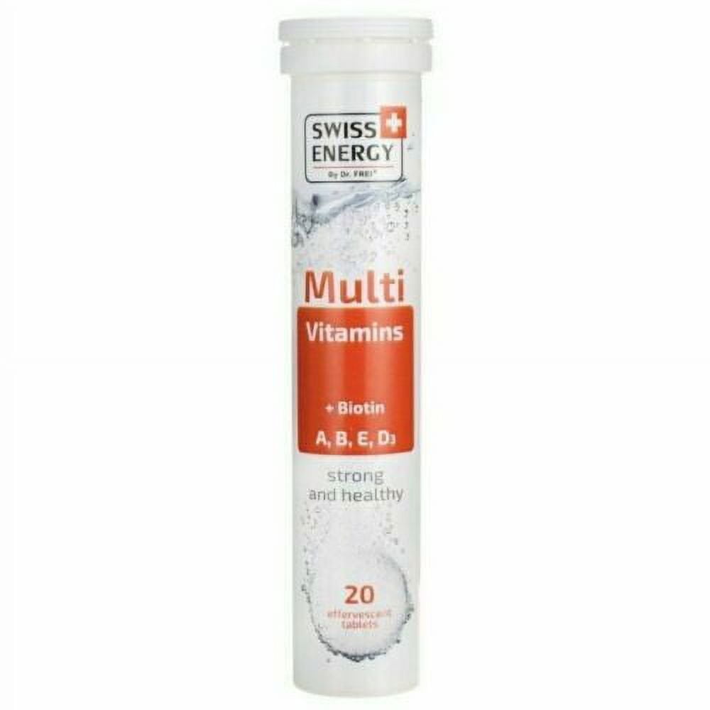 Swiss Energy Multi Vitamin Effervescent Tablets, Vitamin Complex for ...