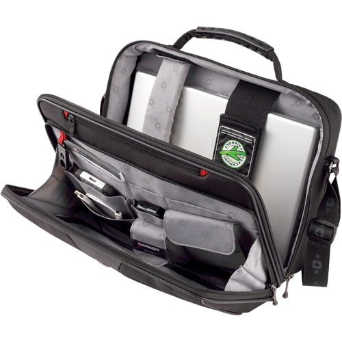 Swiss Gear 16" Legacy Checkpoint-Friendly Computer Case, Black ...