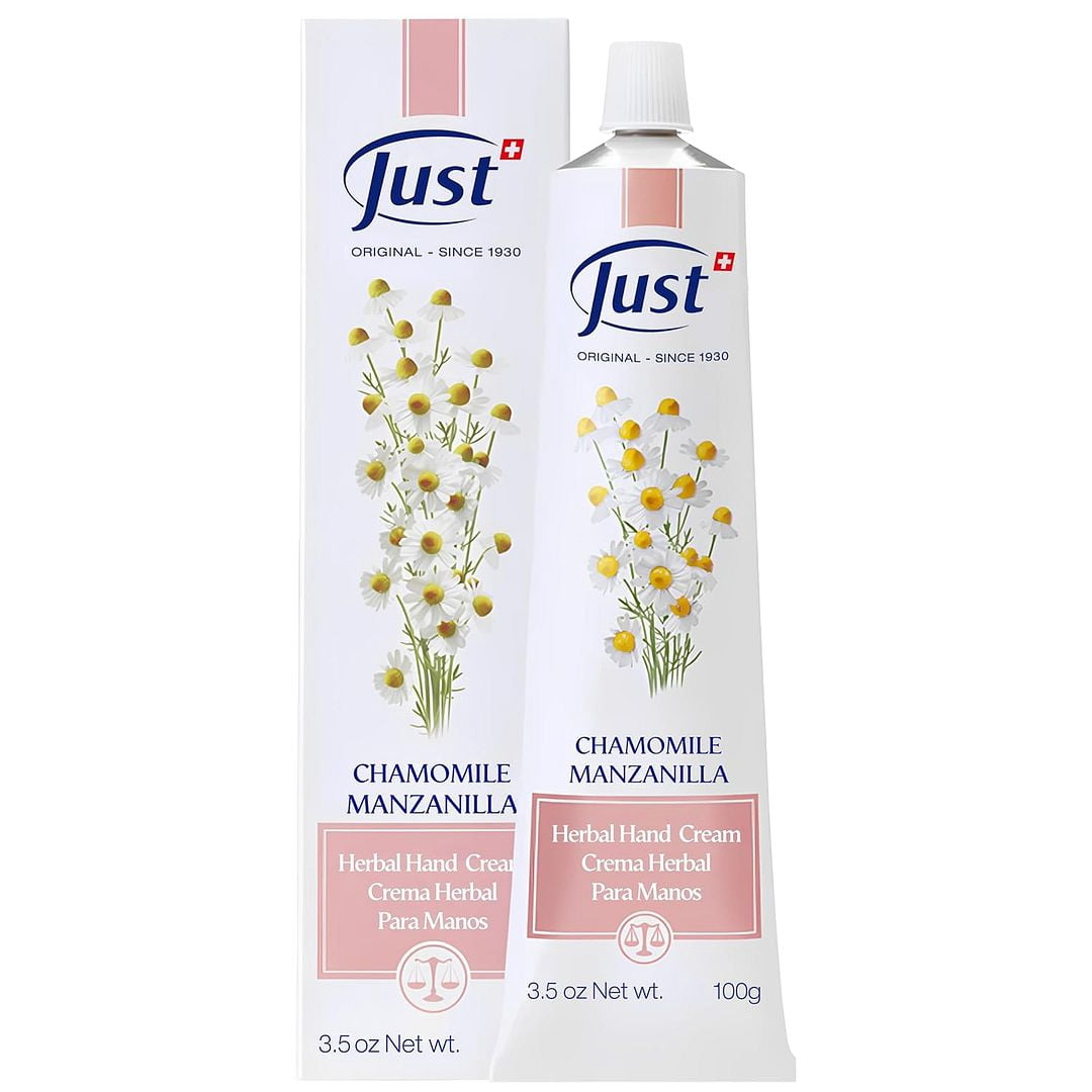Swiss Just Chamomile Hand Cream - Anti Aging and Protecting Cream 2.1 ...
