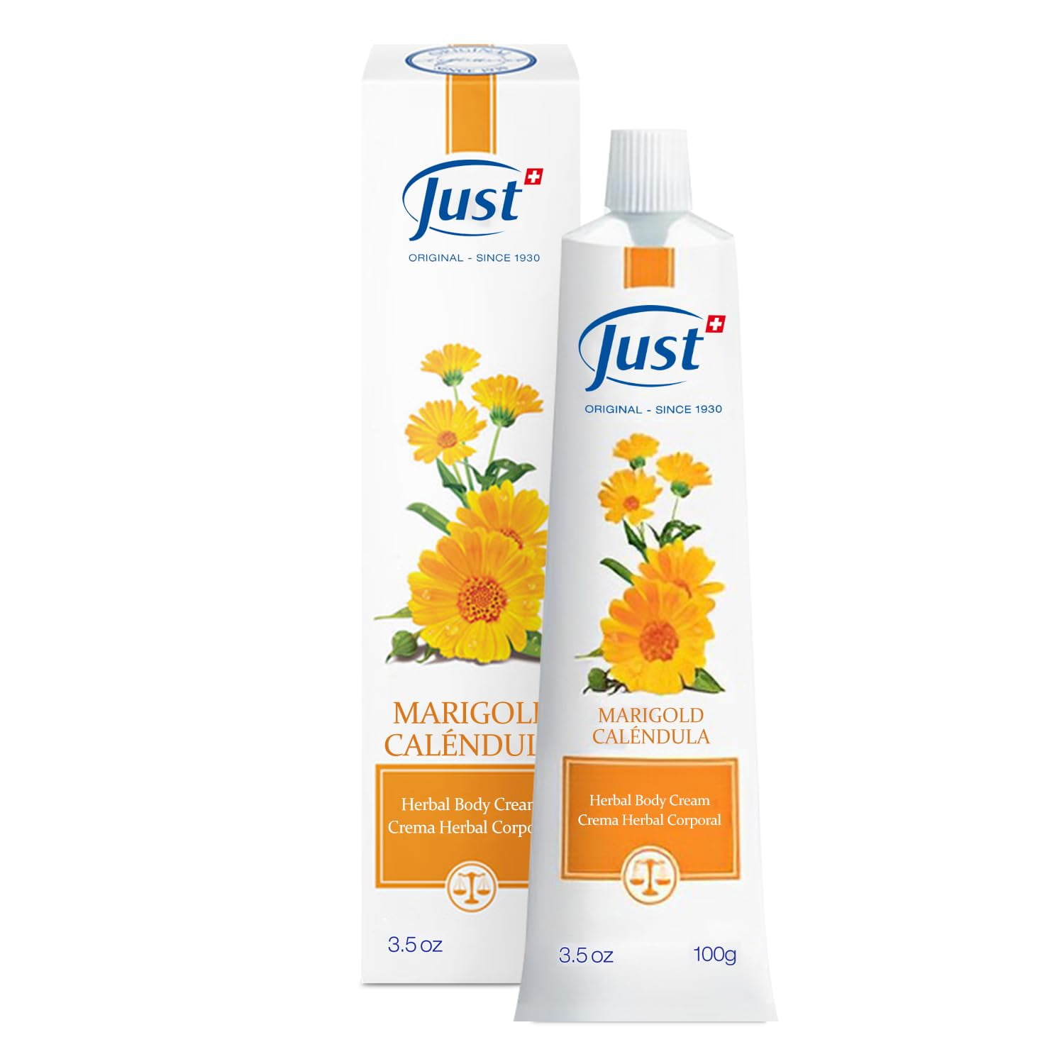 Swiss Just Cream 100ml, YYF14 Nourishing Cream with Marigold Extract ...