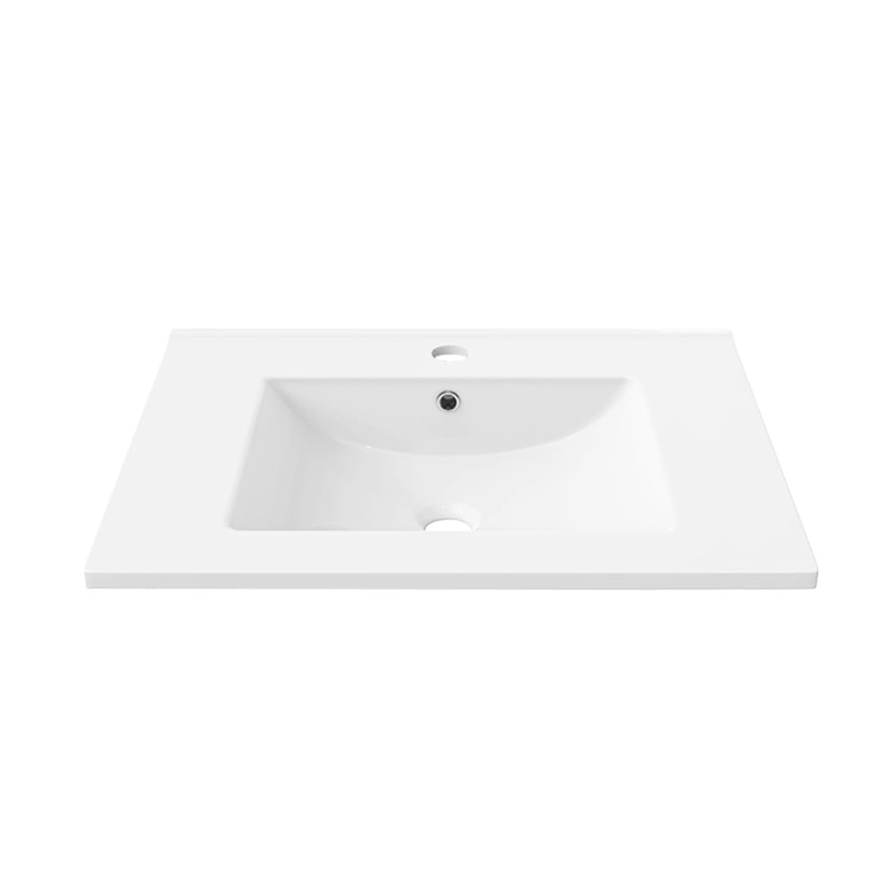 Swiss Madison Bathroom Ceramic Vanity Sink Top, 30", Durable, Scratch ...