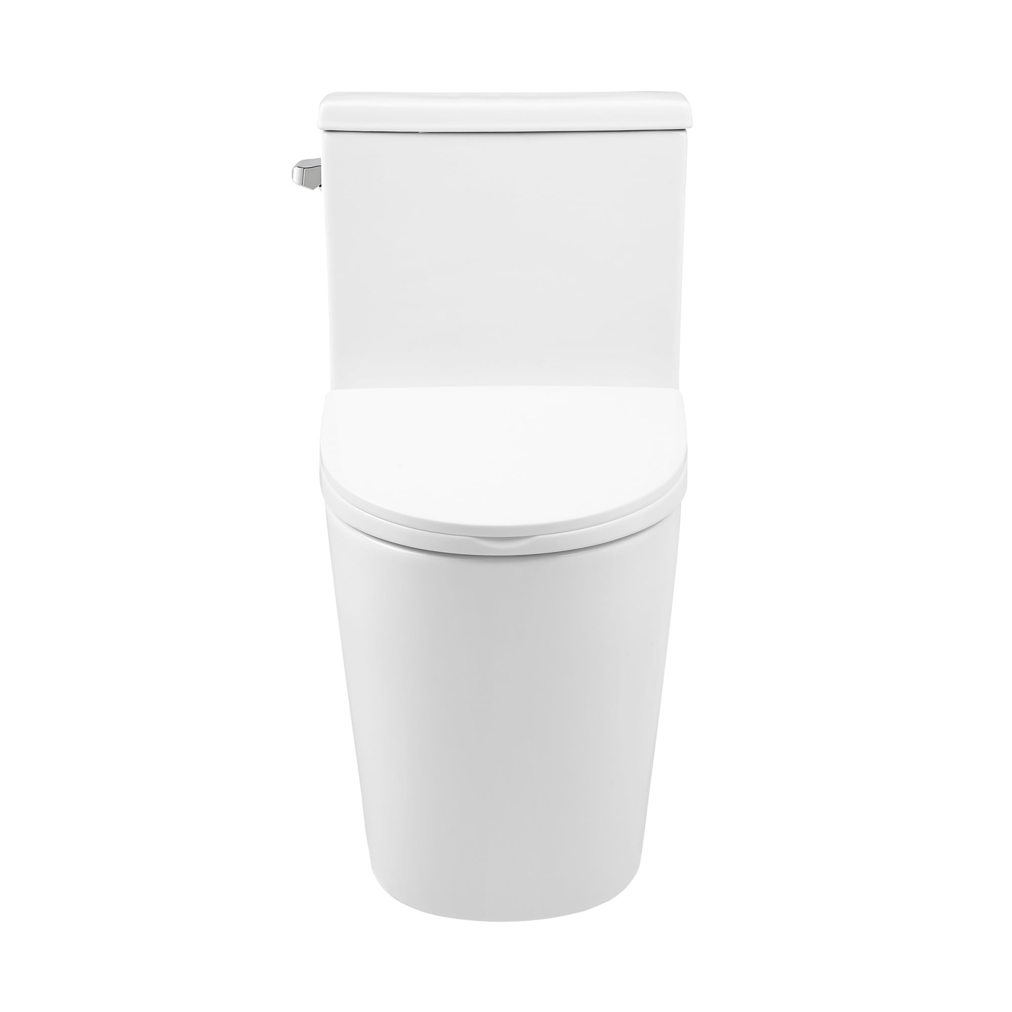 Dreux One Piece Elongated Toilet Left Side Flush 1.28 GPF - Walmart.com
