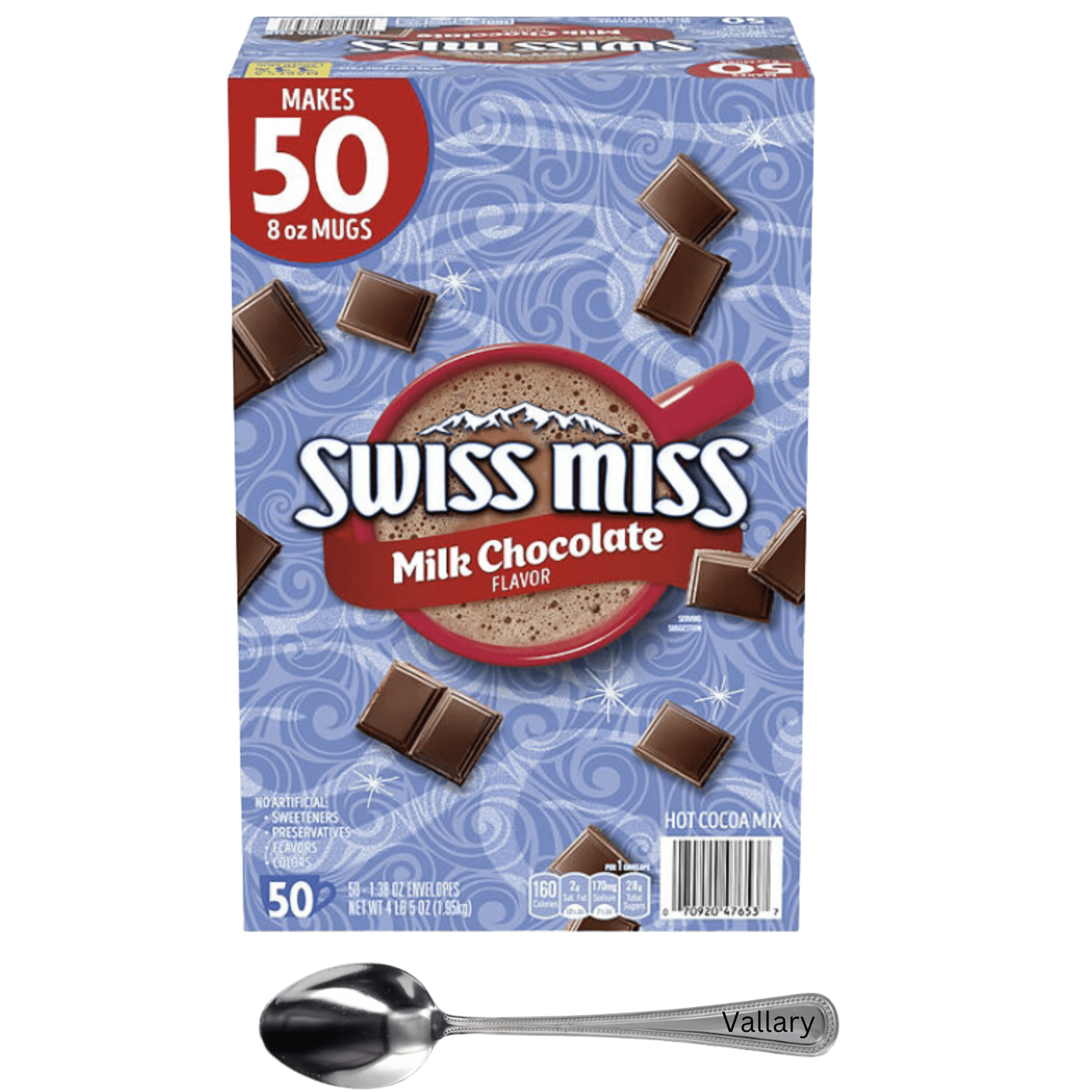 Swiss Miss Hot Chocolate Packets, Hot Chocolate Mix, Milk Chocolate ...