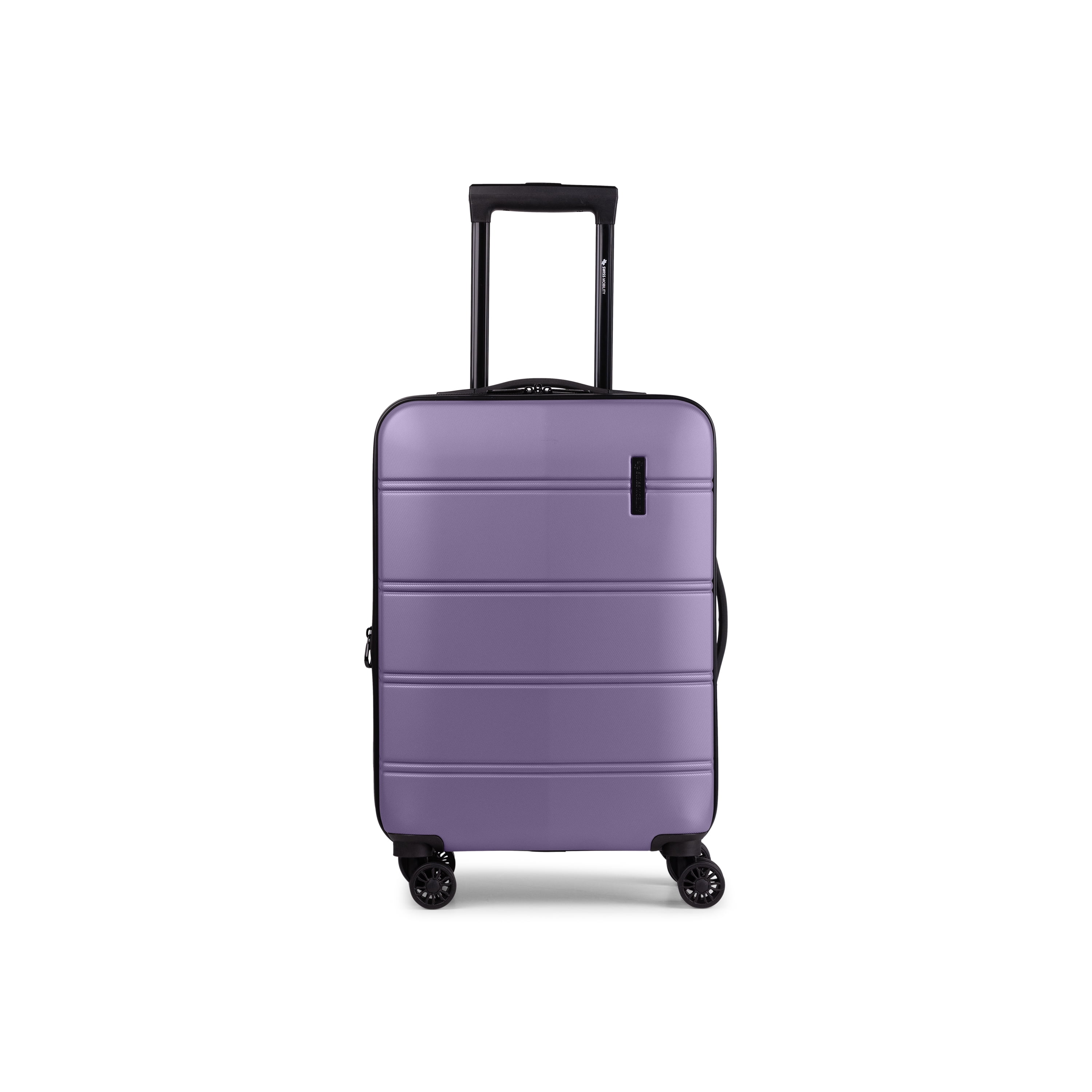 Swiss Mobility LAX 20" Carry-on ABS/PC Hardshell Luggage, Purple ...