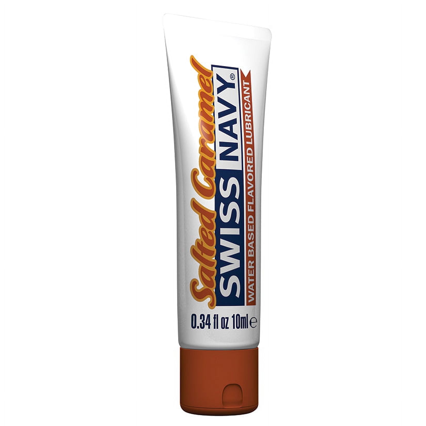 Swiss Navy Flavored Water Based Personal Lubricant, Salted Caramel ...