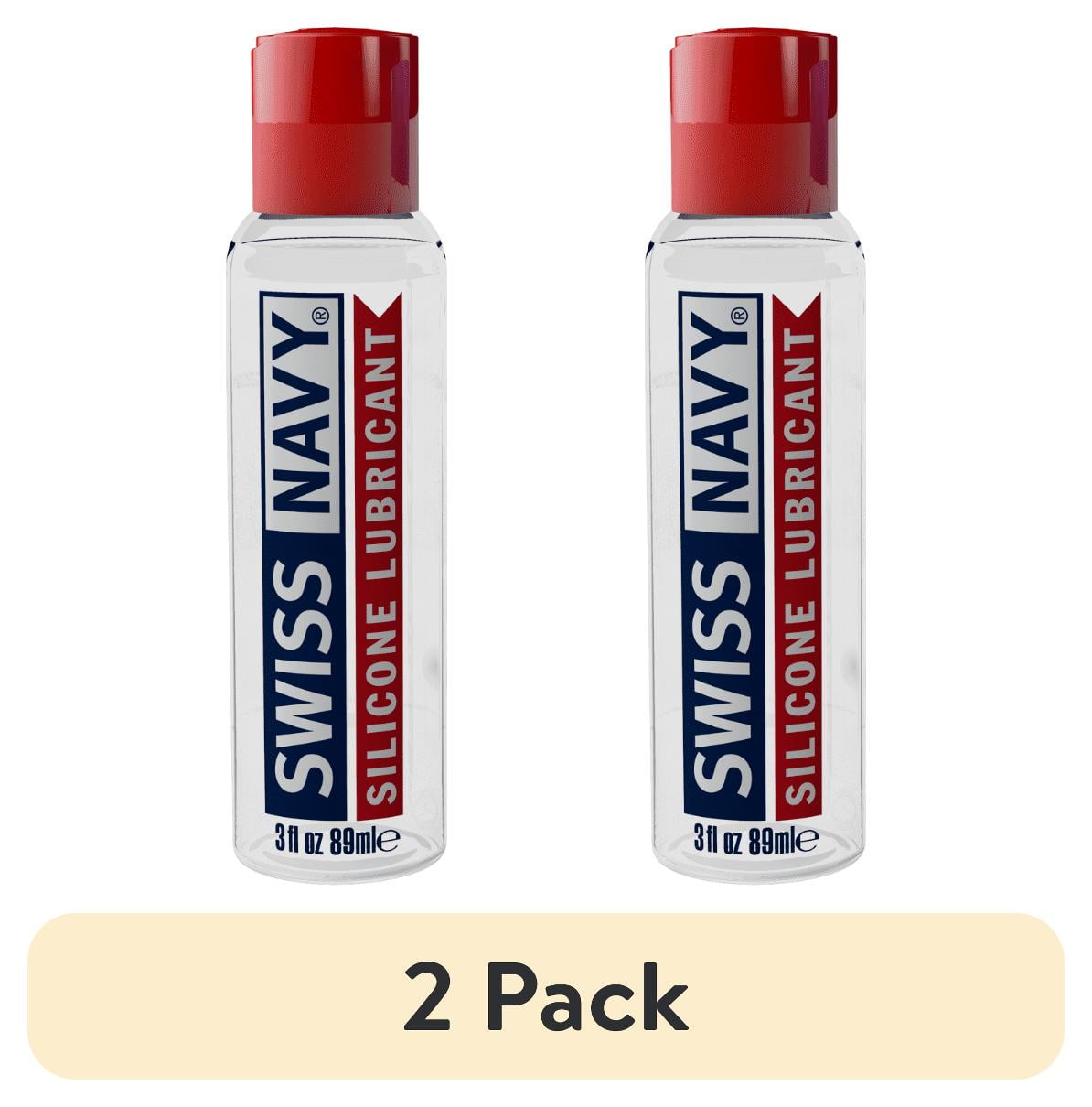 (2 pack) Swiss Navy Premium Silicone Based Personal Lubricant, 3 oz ...