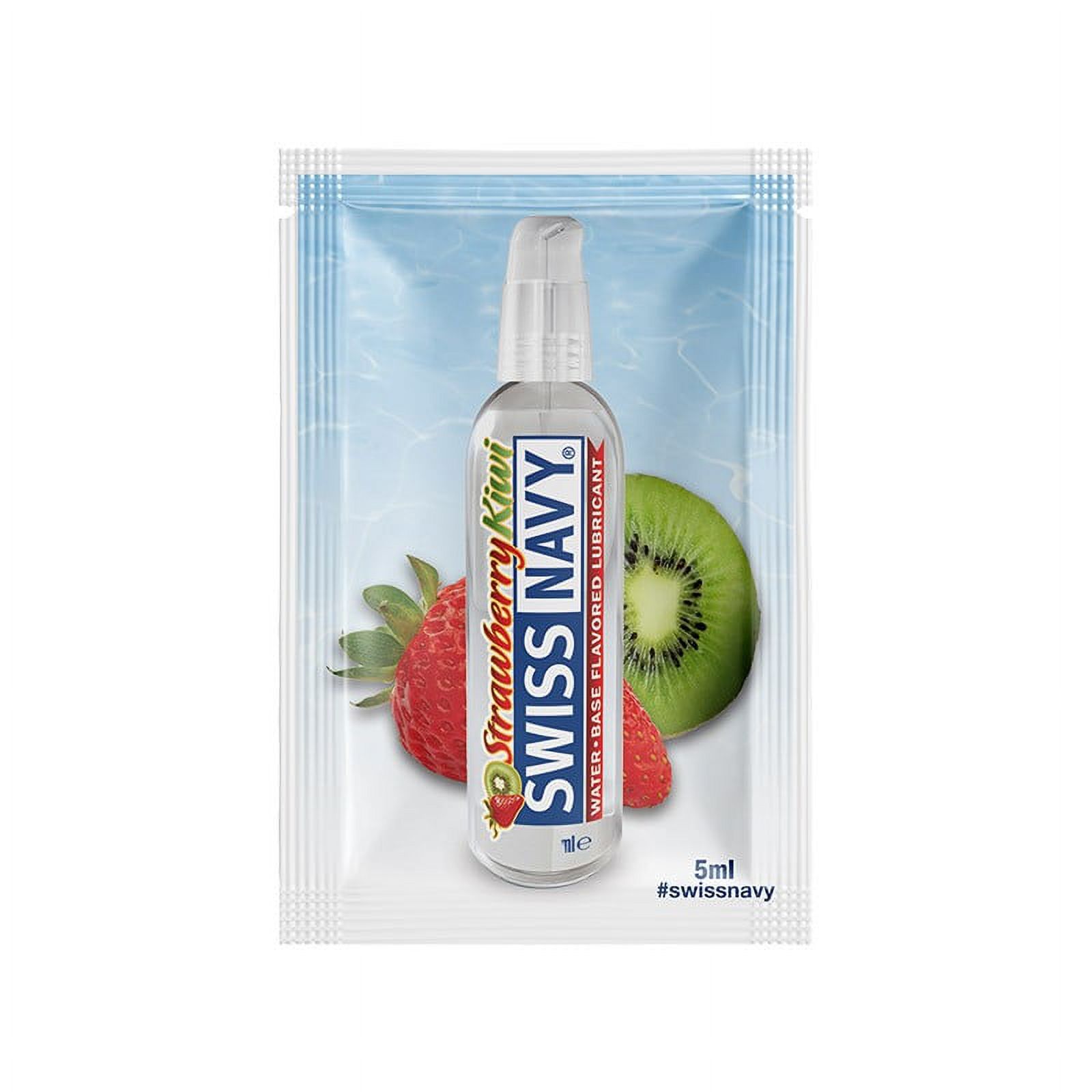 Swiss Navy Strawberry Kiwi Flavored Lubricant 5ml - Walmart.com