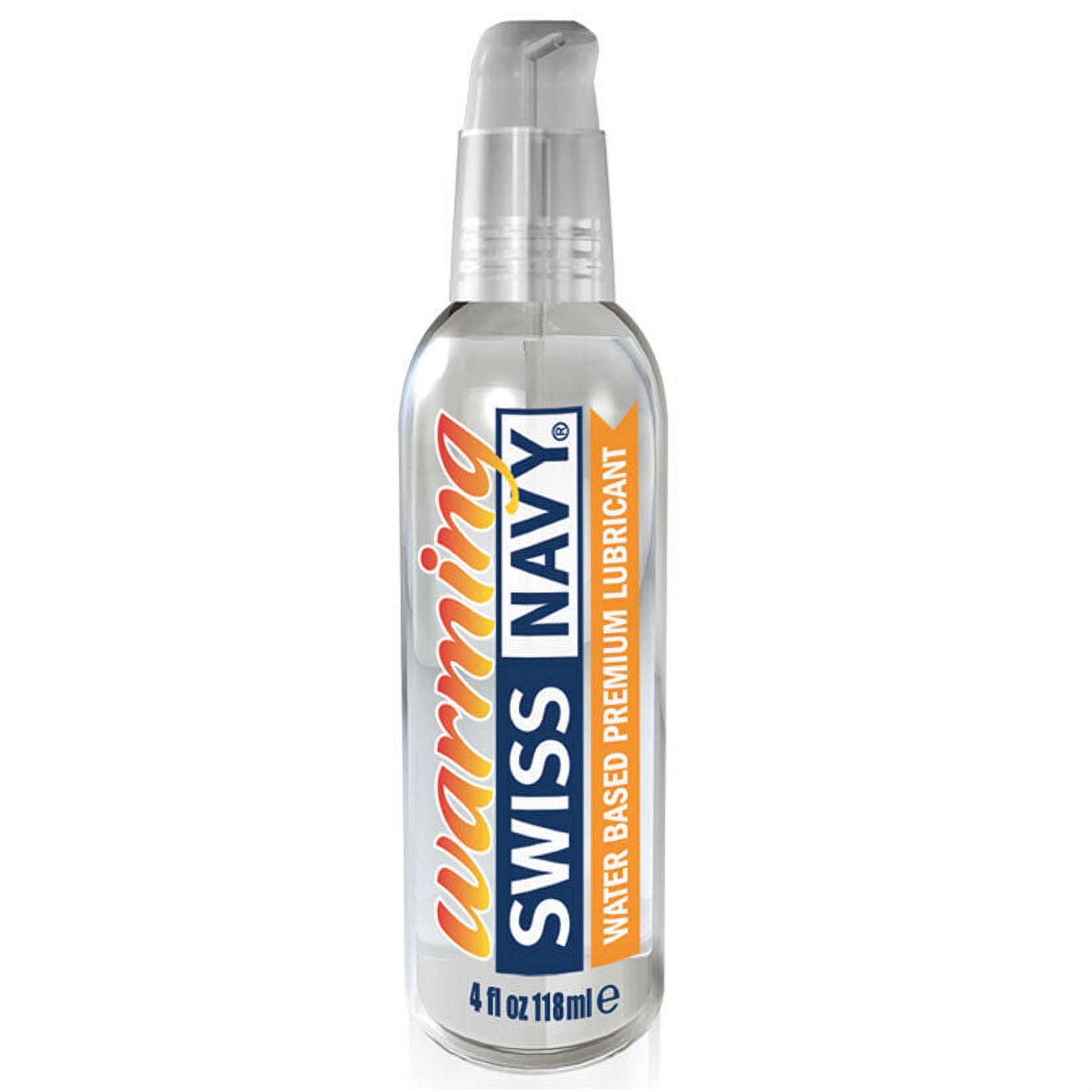 Swiss Navy Warming Liquid Lube, Water-based Personal Lubricant for Men ...