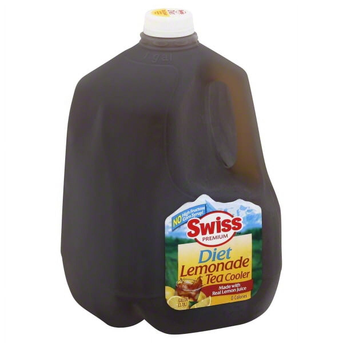 Swiss Premium Iced Tea & Lemonade Blend Diet Tea Cooler, 1 Gallon ...