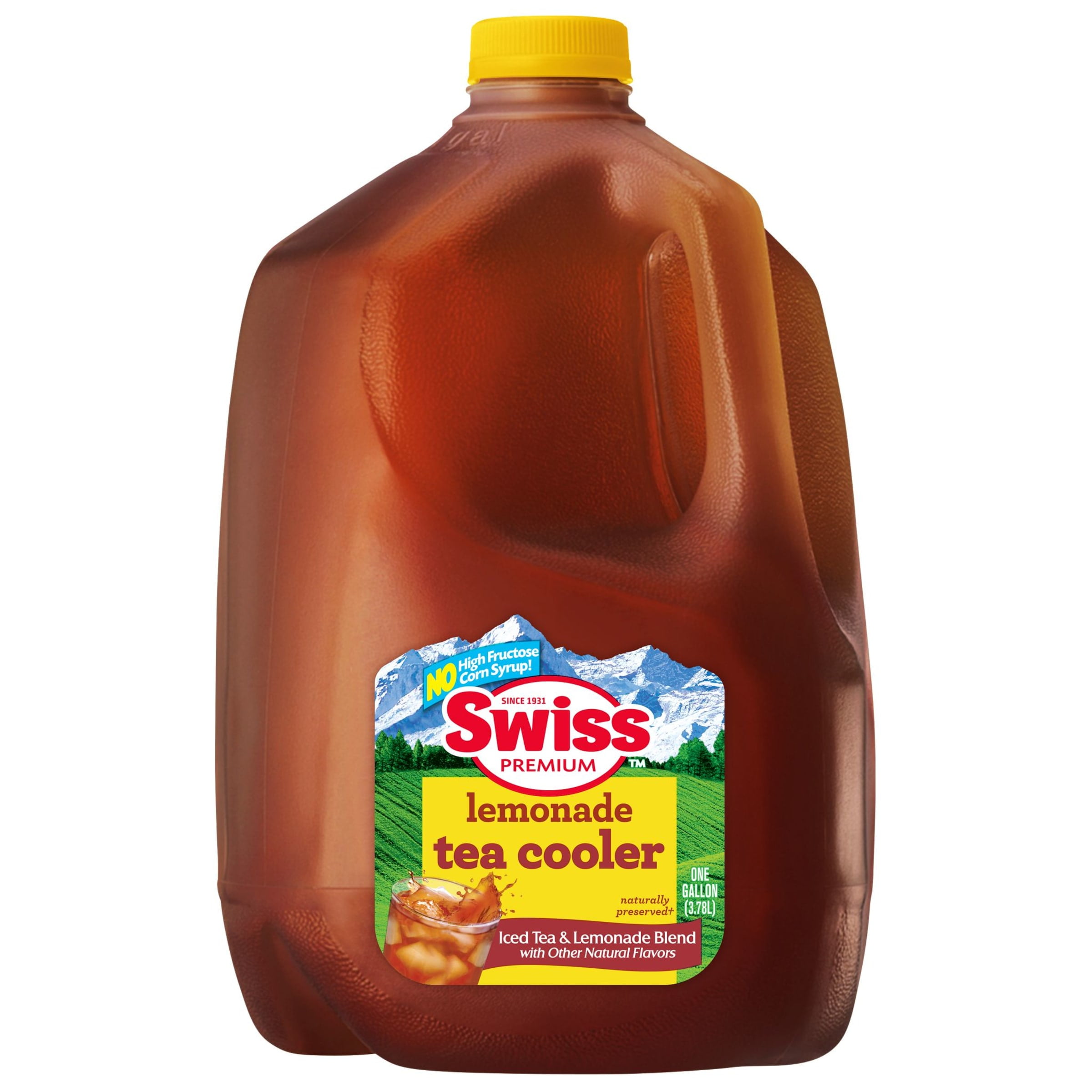 Swiss Premium Lemonade Tea cooler - 1 Gallon Plastic Jug - Walmart.com