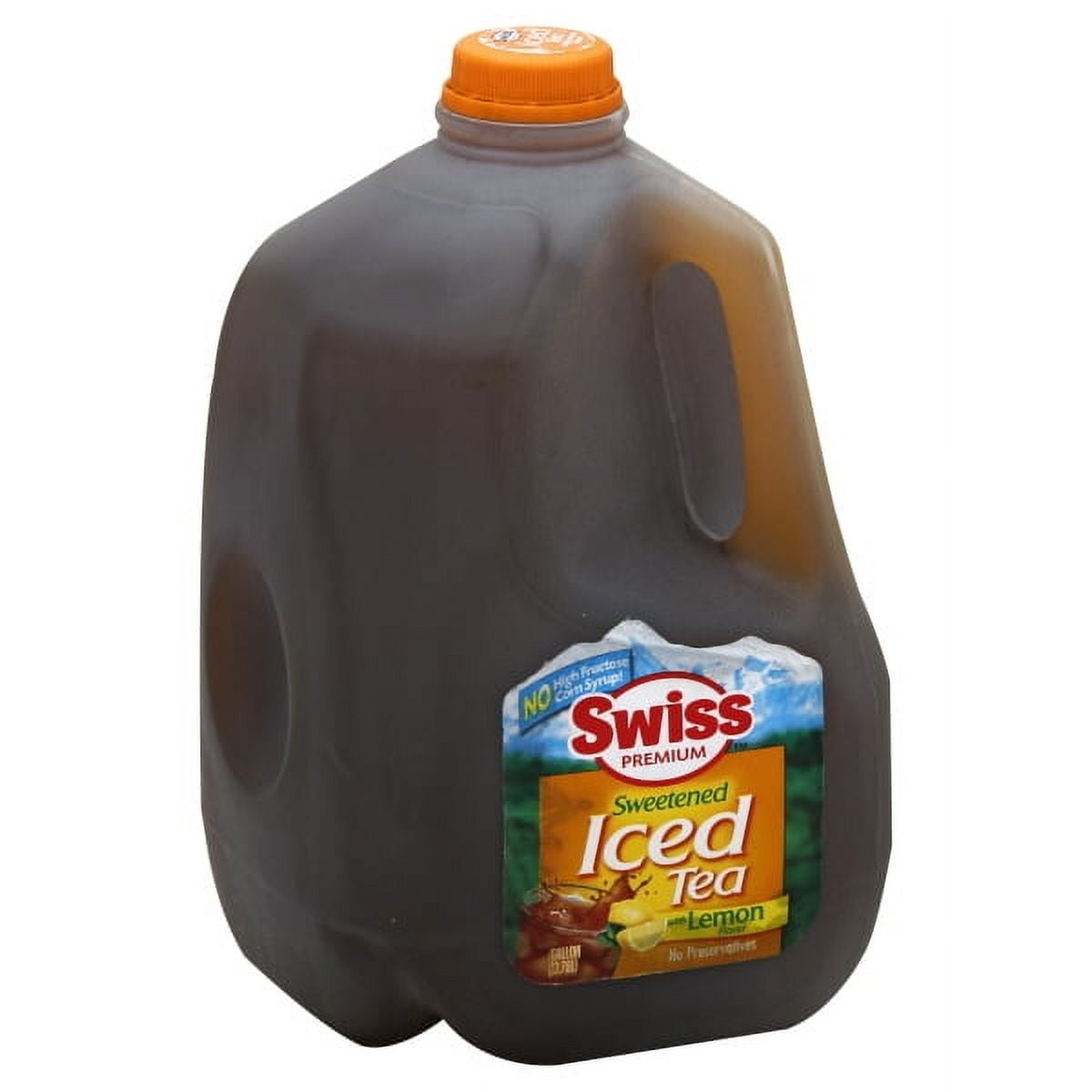 Swiss Premium Sweetened Lemon Iced Tea, 1 Gallon - Walmart.com