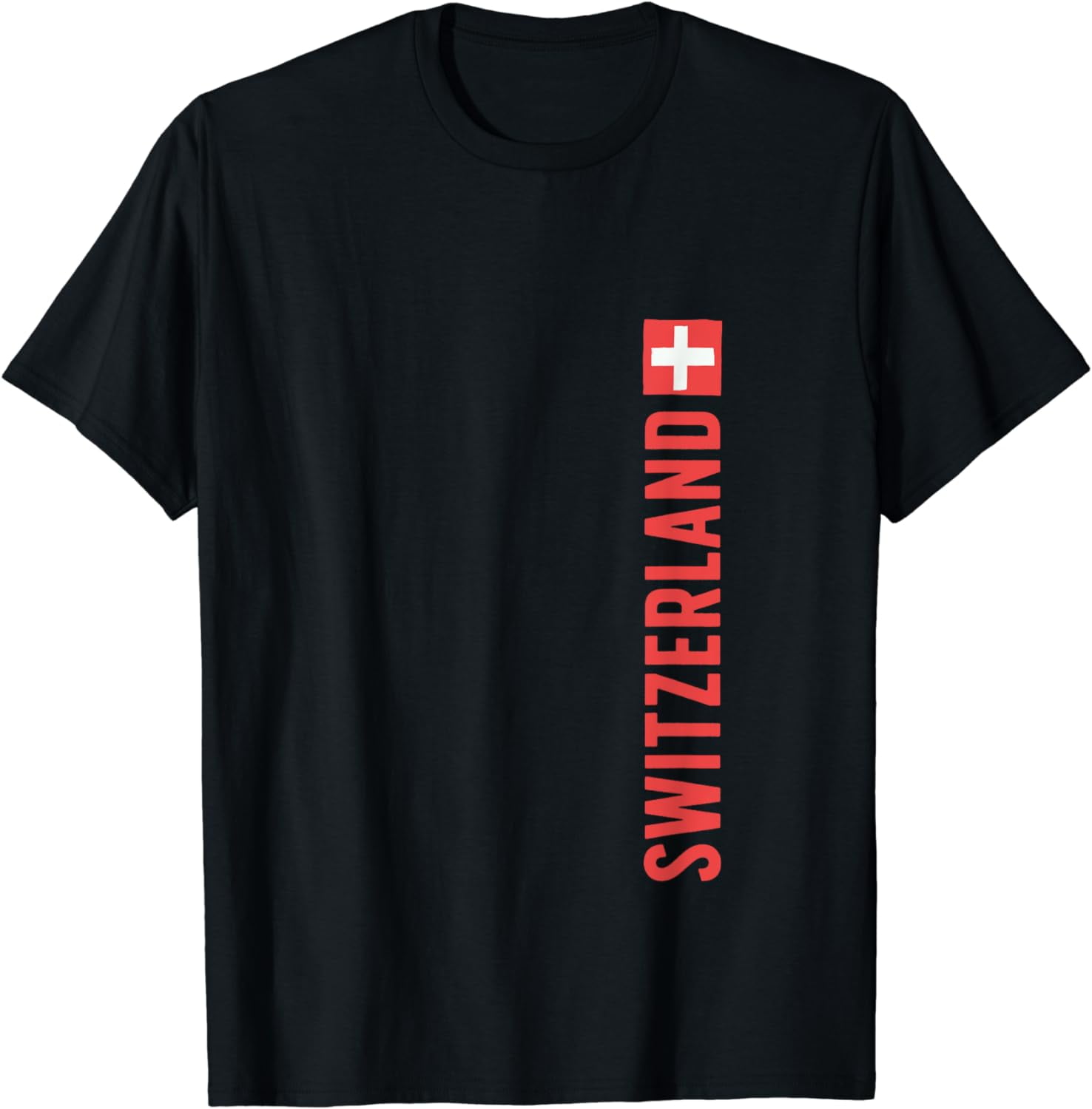 Swiss Shirt Gift Switzerland Flag Pride Roots Women Men T-Shirt ...