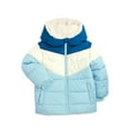 Swiss Tech Baby and Toddler Girls Puffer Jacket with Hood, Sizes 12M-5T ...