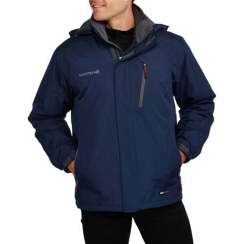 Swiss Tech Big Men's 3-in-1 System Jacket - Walmart.com