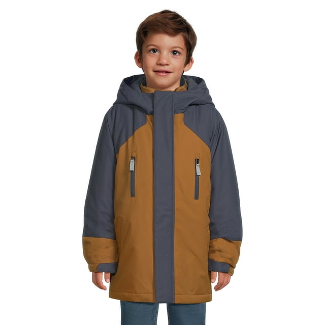 Swiss Tech Boys 3- in-1 System Winter Jacket with Hood, size 4-18 ...