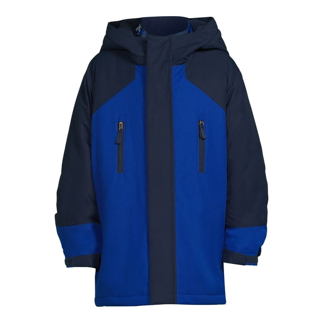 Swiss Tech Boys 3- in-1 System Winter Jacket with Hood, Size 4-18 ...