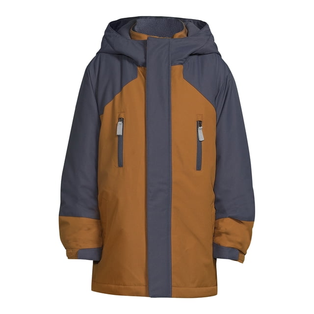 Swiss Tech Boys 3- in-1 System Winter Jacket with Hood, Size 4-18 ...