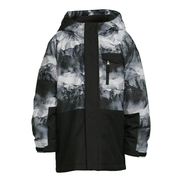 Swiss Tech Boys 3- in-1 System Winter Jacket with Hood, Size 4-18 ...