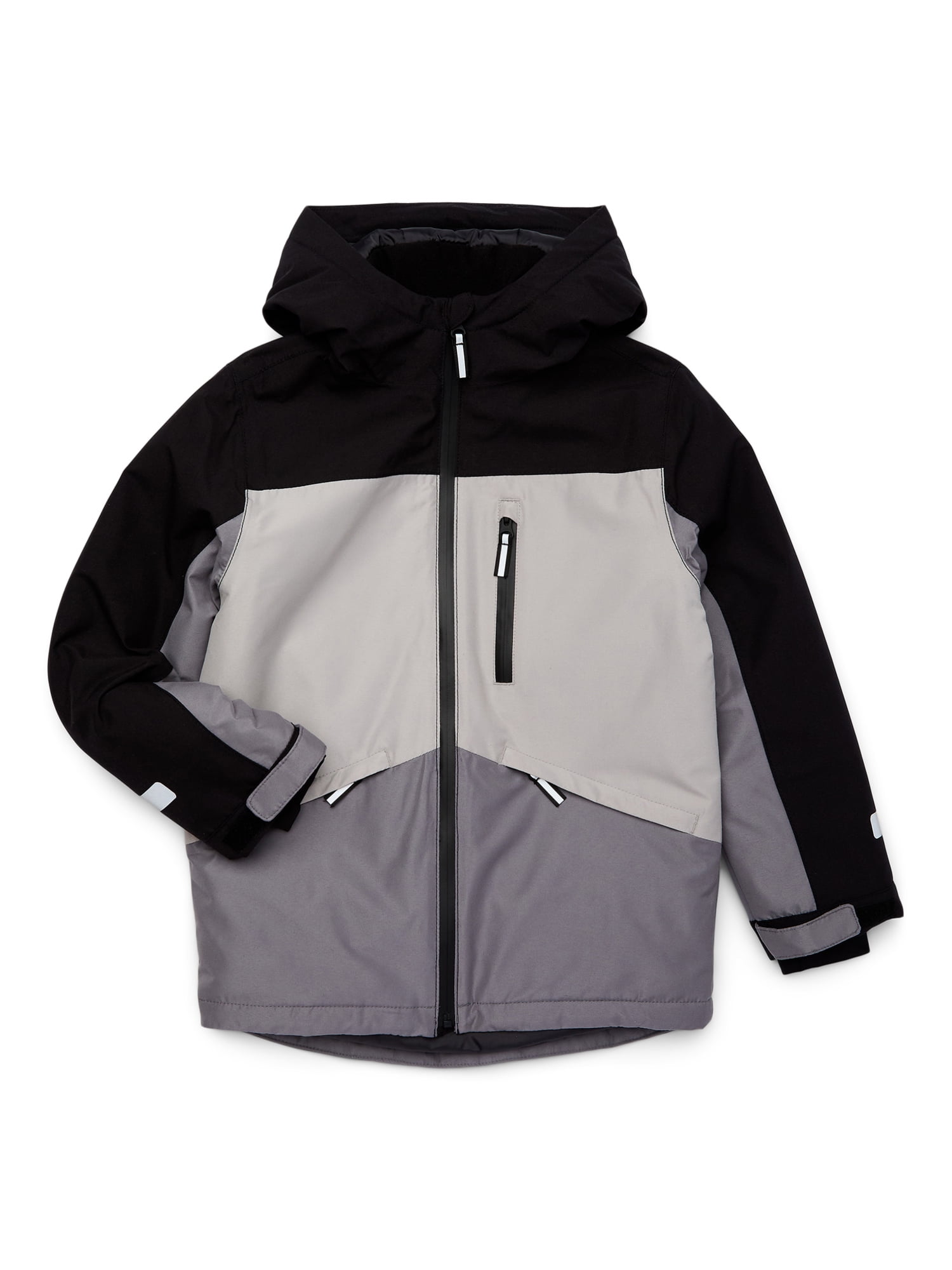 Swiss Tech Girls Ski Jacket - Hooded Winter Coat - Walmart.com