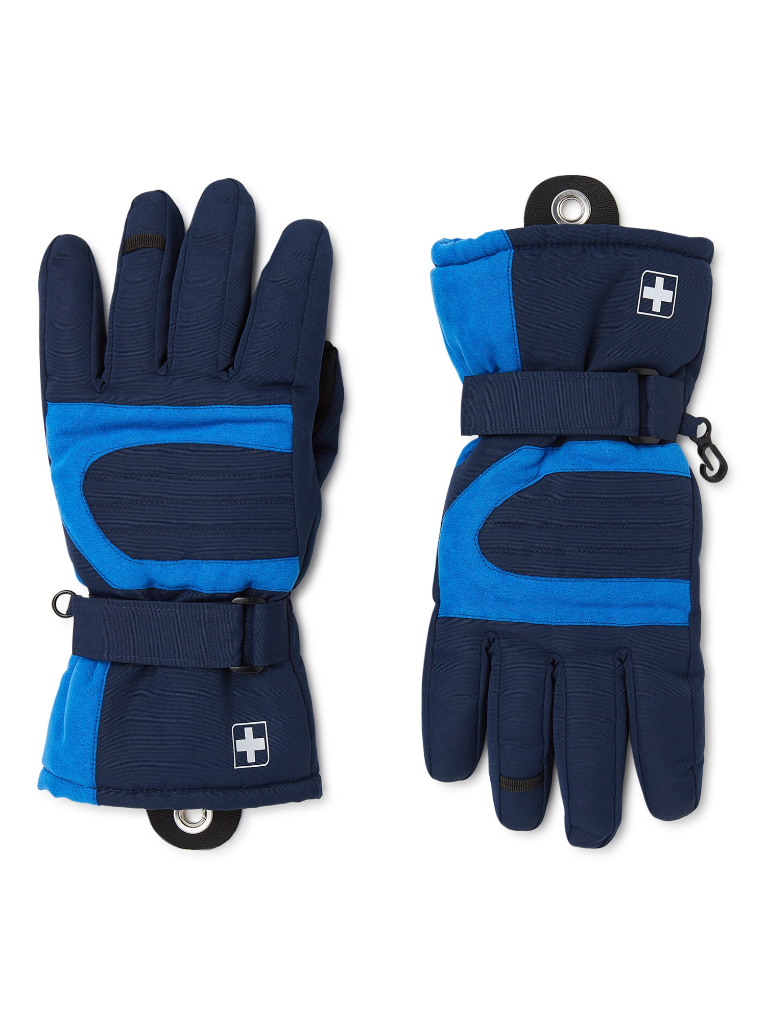 Swiss Tech Boys Polyester Ski Mitten, Blue, S-XL - Walmart.com